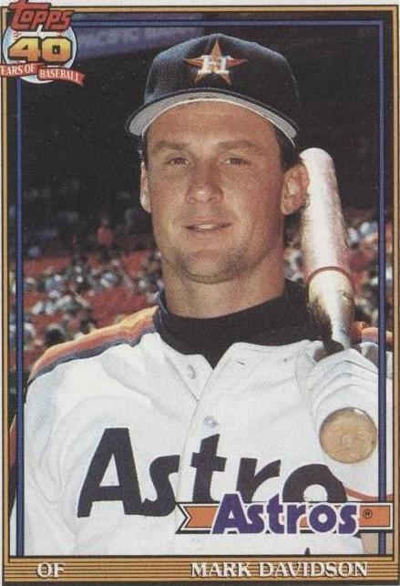 1991 Topps - Mark Davidson #678 for sale online | eBay