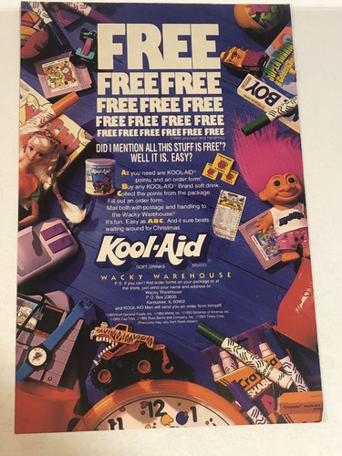 1993 Kool-Aid Print Ad Advertisement pa22 | eBay