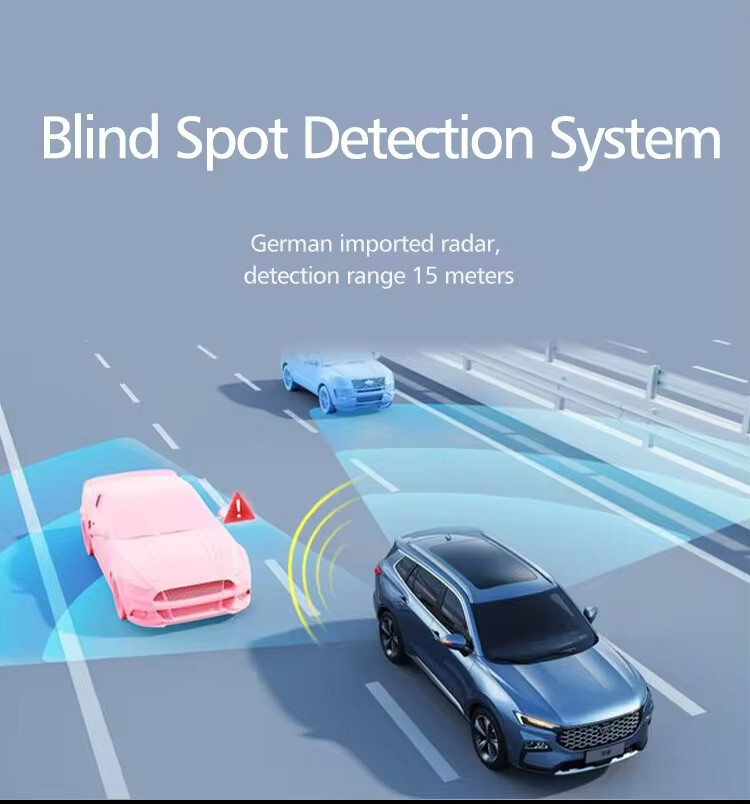 Car Truck Blind Spot Monitoring BSD Radar Detection System Assist Lane ...