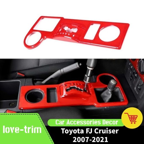 For Toyota FJ Cruiser 07-21 Interior Center Console Gear Panel Cover ...