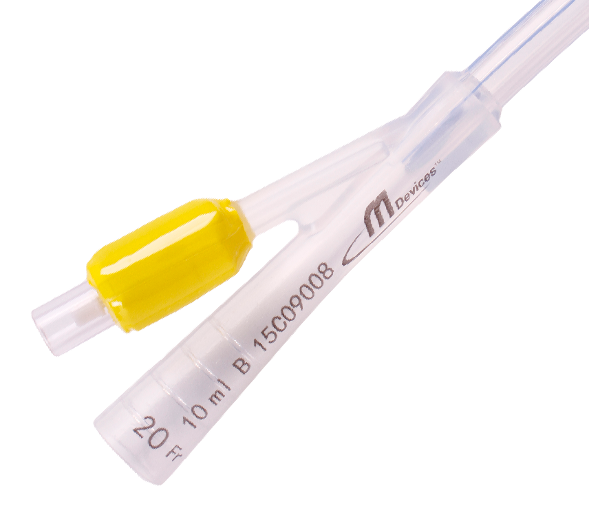 FOLEY CATHETER 18FR 45CM 100% SILICONE SPC APPROVED INLINE 10ml BALLOON ...