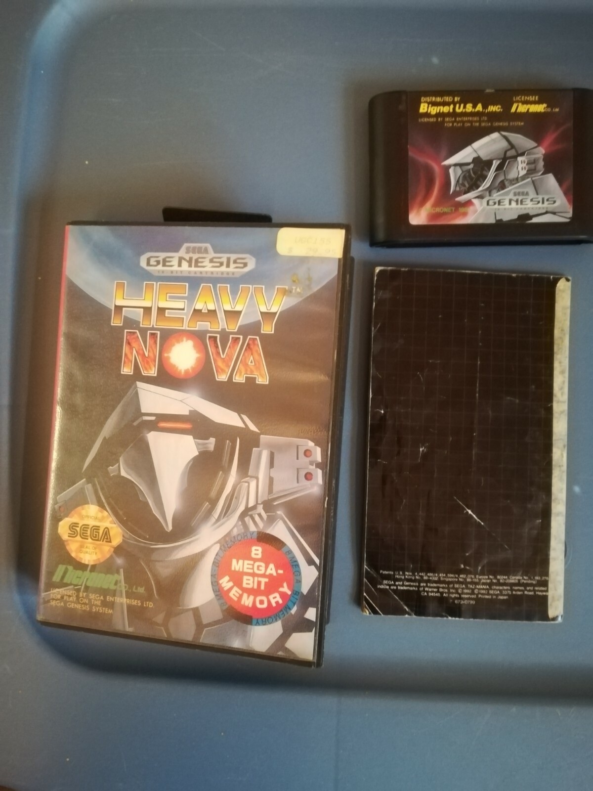 Heavy Nova (Sega Genesis, 1991) 27479700194 | eBay