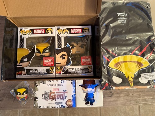 Funko Marvel Collector Corps - Wolverine 50th Anniversary Box (Lot Of 5 ...