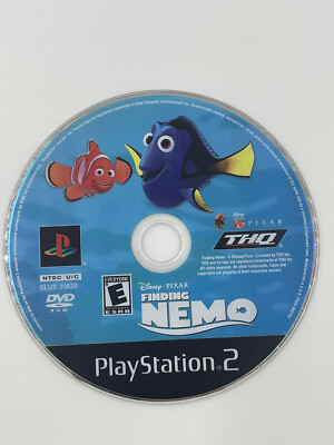 Disney Pixar Finding Nemo (PlayStation 2, 2003) PS2 Disk Only THQ ...