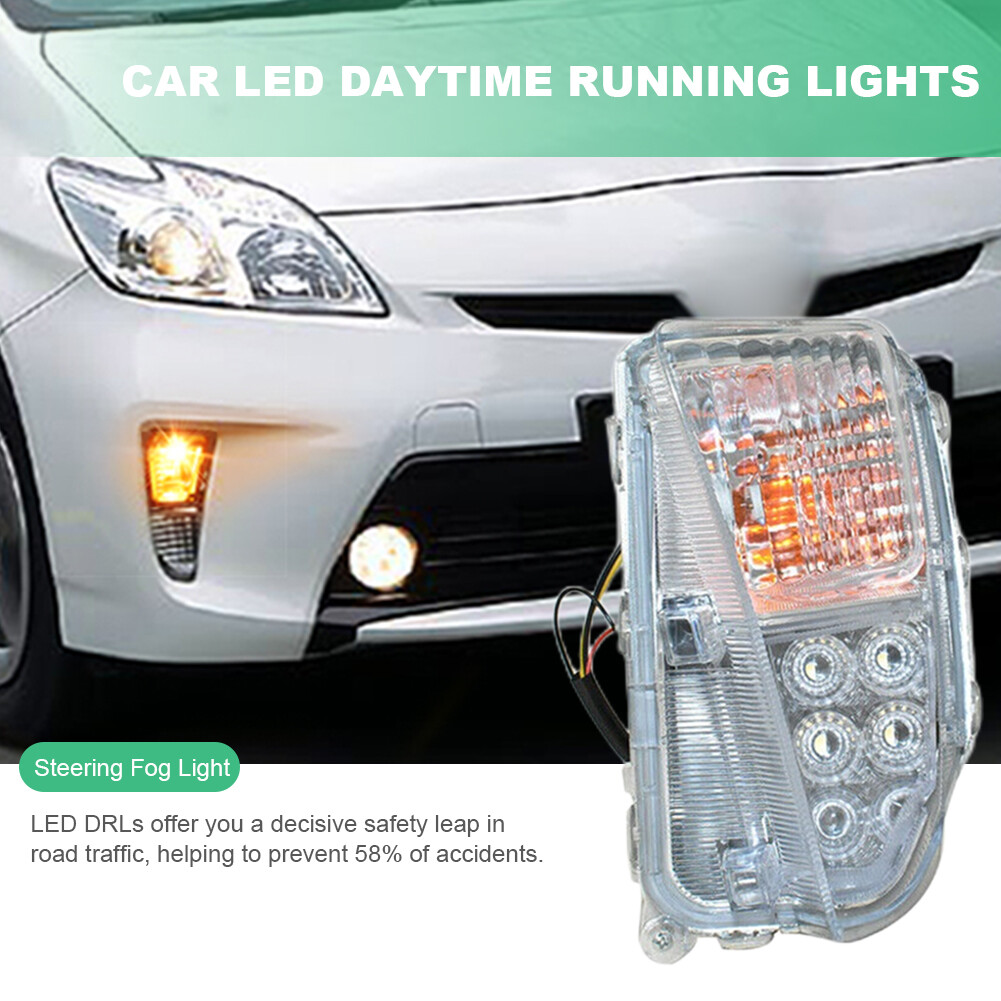 LED DRL Shockproof Daytime Driving Lamp Super Bright for Toyota Prius ...