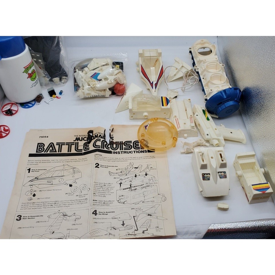 Vintage 1978 Mego Micronauts Battle Cruiser w/ Box For Parts | eBay