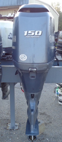 USED 2006 YAMAHA F150 150 HP 25" 4-STROKE OUTBOARD BOAT MOTOR ENGINE ...