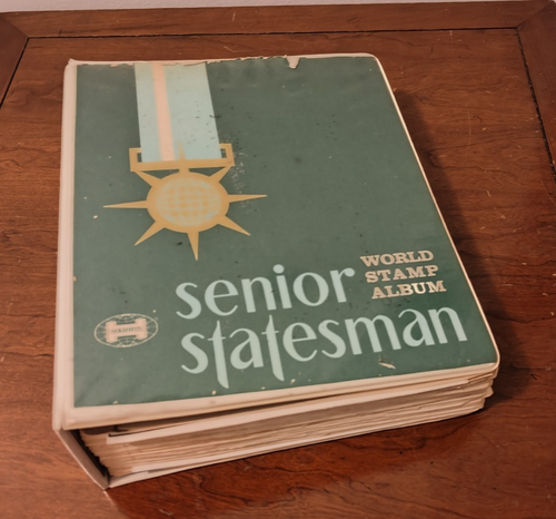 H.E. Harris Senior Statesman Worldwide Stamp Album | eBay