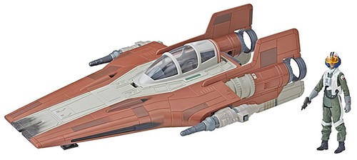 SW Star Wars Force Link 2.0 Resistance A-Wing Fighter Vehicle with ...