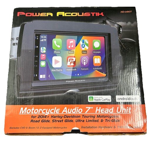 HD-14KIT 7” Replacement Motorcycle Head Unit for 2014+ Harley-Davidson ...