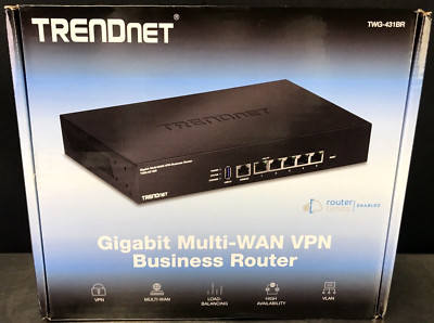 TRENDnet TWG-431BR Gigabit Multi-WAN VPN Business Router Router Limits ...