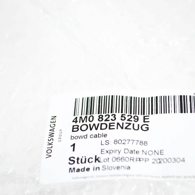 Audi OEM 17-18 Q7 Hood-opener Cable 4M0823529E for sale online | eBay