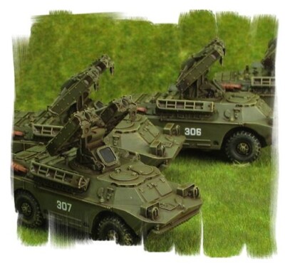 Painted! Building soviet Gaskin Aa platoon (4 vehicles) 15mm WW3 World ...
