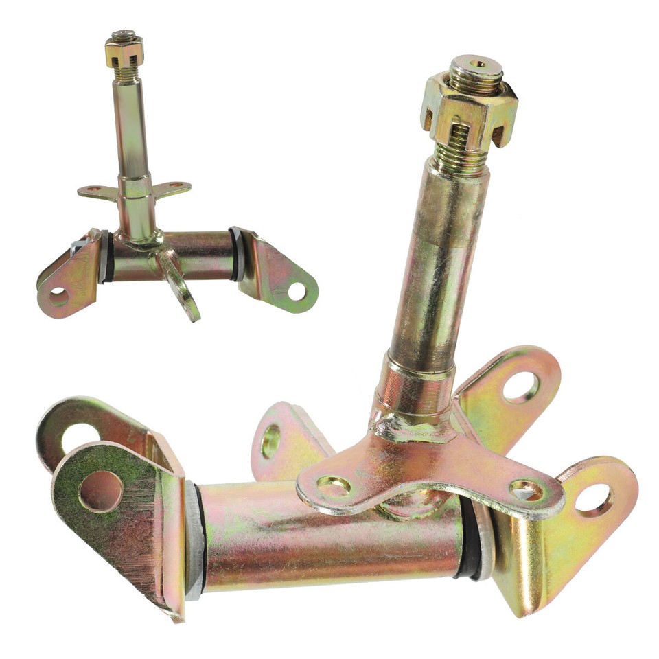 4 Bolt Front Wheel Hub Bearing Steering Spindle Assembly For ATV Quad ...