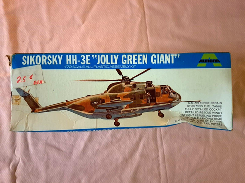 Sikorsky HH-3E "Jolly Green Giant" model kit Aurora 1972 | eBay