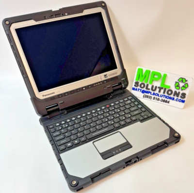 Panasonic Toughbook CF-33 MK2 i5-10310U 16G 512G 2 Battery Cell-GPS ...