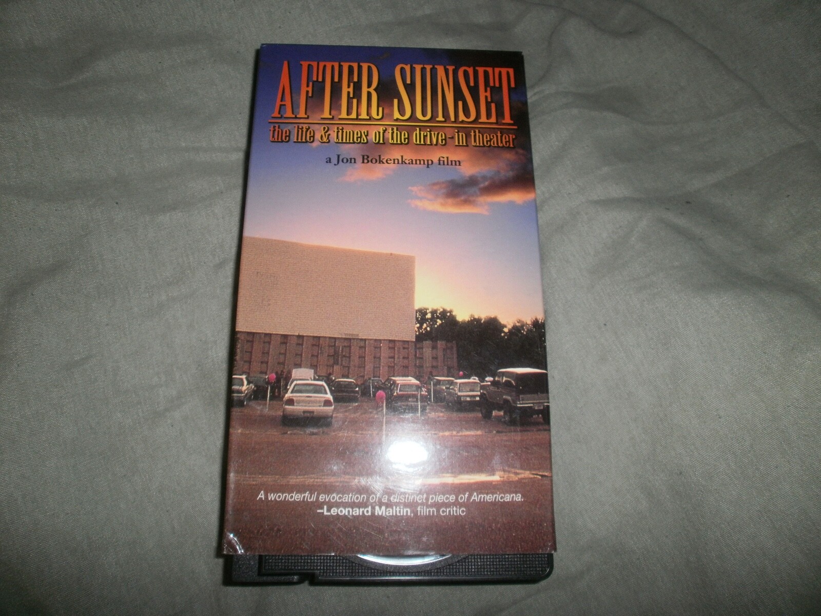 AFTER SUNSET LIFE AND TIMES OF THE DRIVE-IN VHS VIDEOTAPE JANSON JON ...
