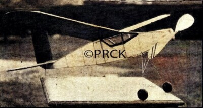 1936 Wakefield Winner 44" Wingspan Model Airplane Printed Plans ...