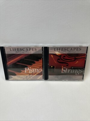 Lifescapes 2 CD Lot : Piano & Strings CDs Relaxing Music | eBay