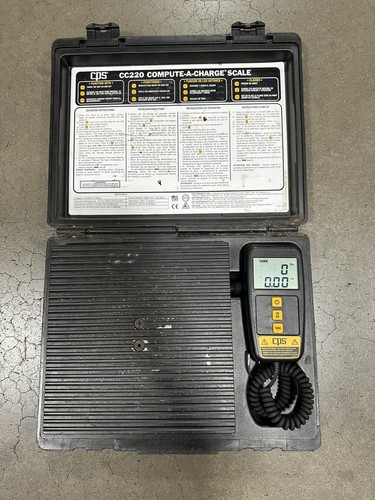 CPS CC220 Compute-A-Charge Refrigerant Charging Scale 220lb | eBay