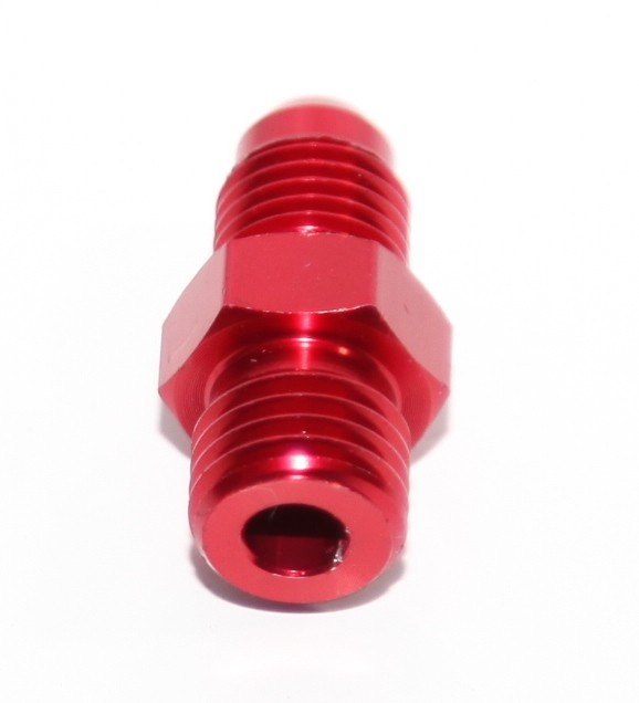 4AN AN-4 TO M12*1.5 NPT Male Thread Aluminum Anodized Fitting Adapter ...