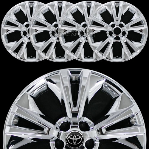 2014-2019 Toyota Highlander 18" Chrome Wheel Skins Full Rim Covers Hub ...