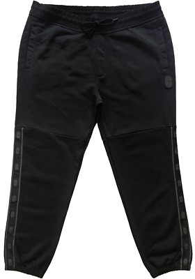 Coach Mens XXL Black Logo Tape Joggers | eBay