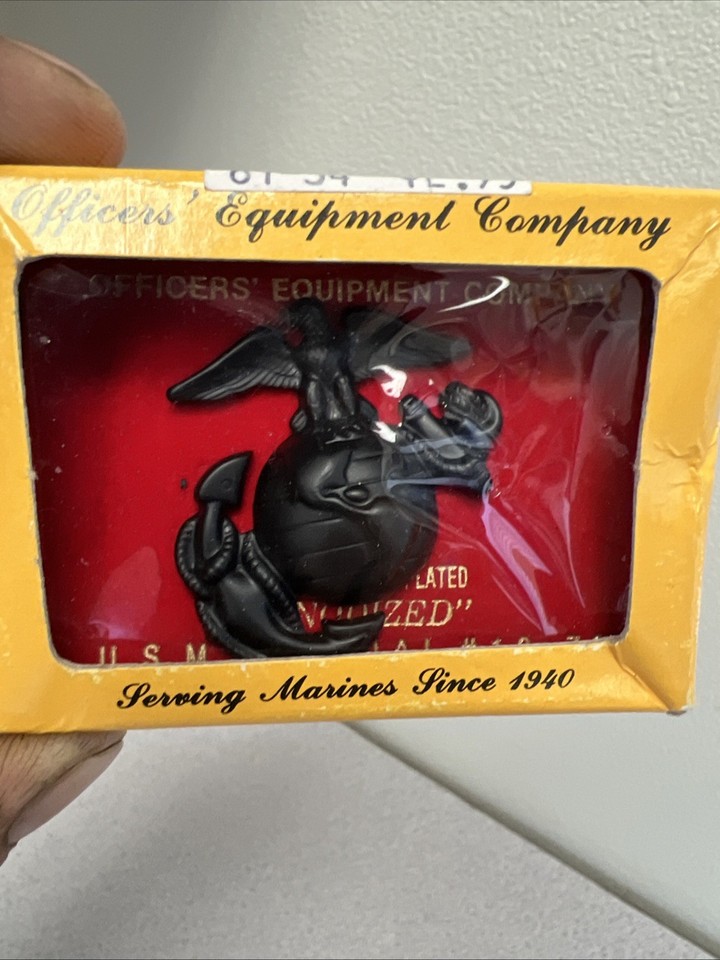 USMC Pins and Buttons Lot Officer Rank Marine Corps Anchors Insignia ...
