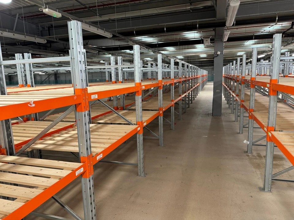 PSS Pallet Racking Warehouse Storage 2000mm Uprights 1350mm Beams ...