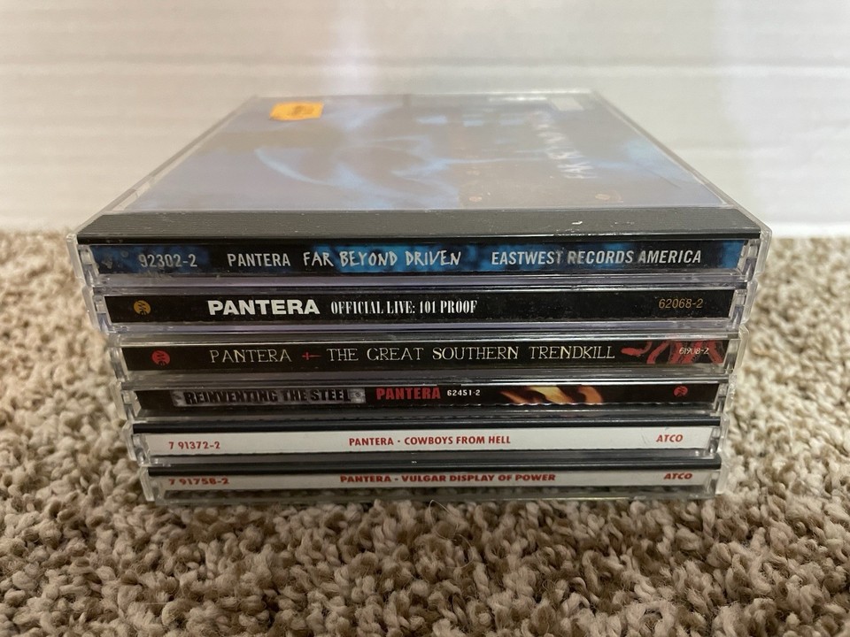 PANTERA CD Lot Of 6 - FREE SHIPPING ! | eBay
