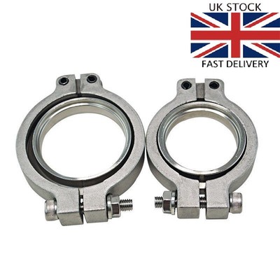 Tial MV-R 44mm 2pc V-band Stainless Steel Flange Clamp Wastegate V Band ...
