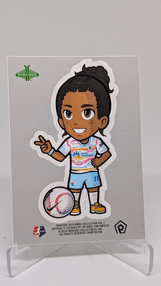 2024 Parkside NWSL Vol 1 Pick From List! CHIBI STICKERS UPDATED 7/15 | eBay