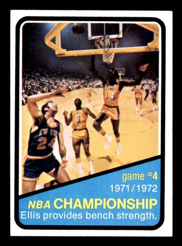 1972 Topps Basketball #157 NBA Playoffs Game #4 NM/MT *e1 | eBay