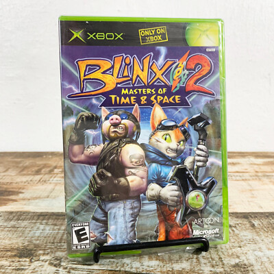 [SEALED BUT CASE DAMAGED] Blinx 2: Masters Of Time & Space (Original ...