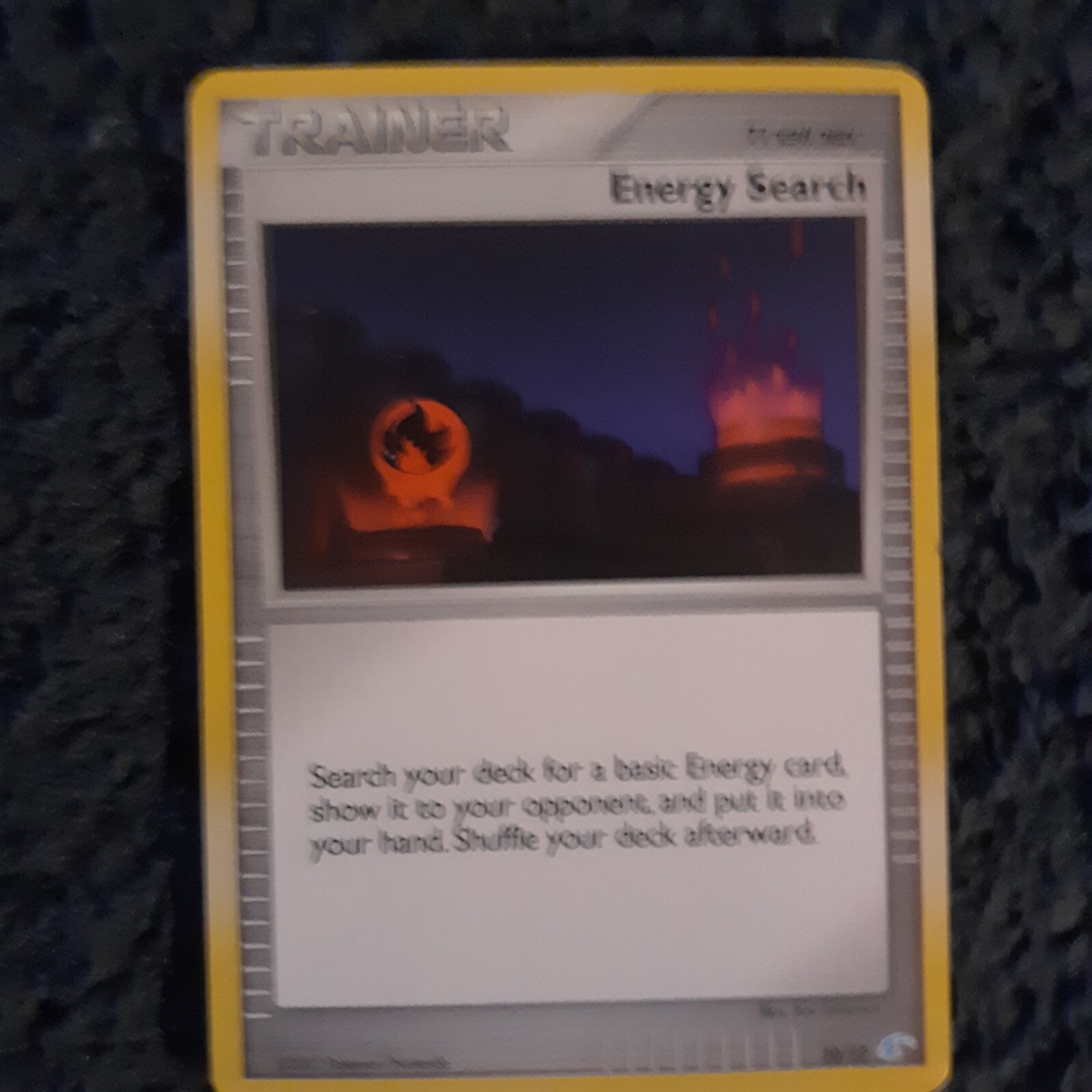 Energy Search Diamond & Pearl Trainer Kit Manaphy Set 10/12 Pokemon ...