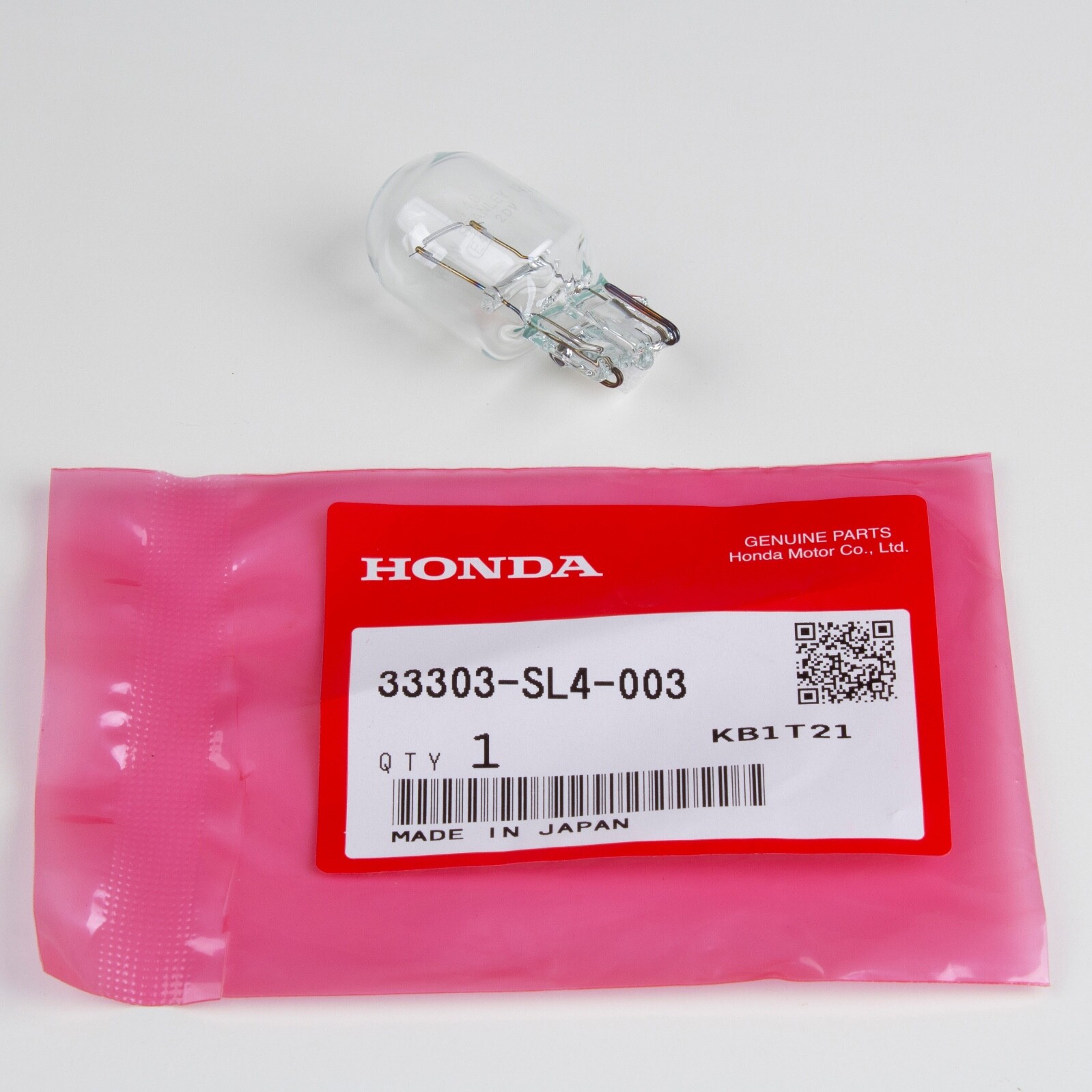 33303-SL4-003 Genuine Honda Acura Stanley 7440 Bulb 21W 12V Clear (1PC ...