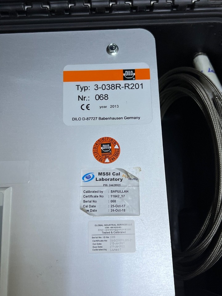 DILO 3-038R-R201 SF6 MULTI-ANALYSER | eBay