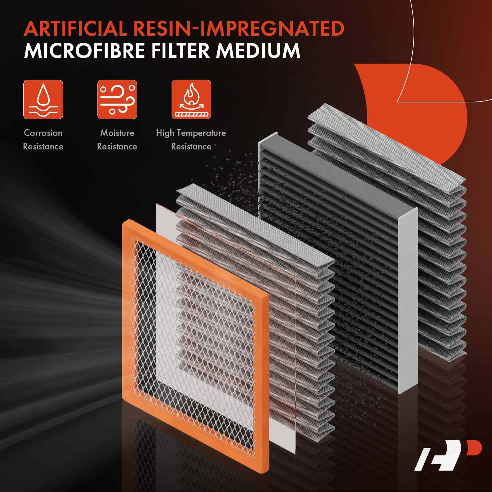 Engine Air Filter for Jeep JL Wrangler 2021 2022 2023 2024 V8 6.4L ...