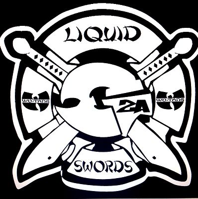 Gza the Genius Symbol Decal Sticker "Liquid Swords" Custom Vinyl 5.5" X ...