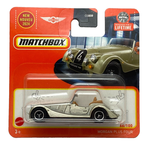Morgan Plus Four Beige Matchbox MBX Showroom 2024 MB1428 1/64 Toy Car ...
