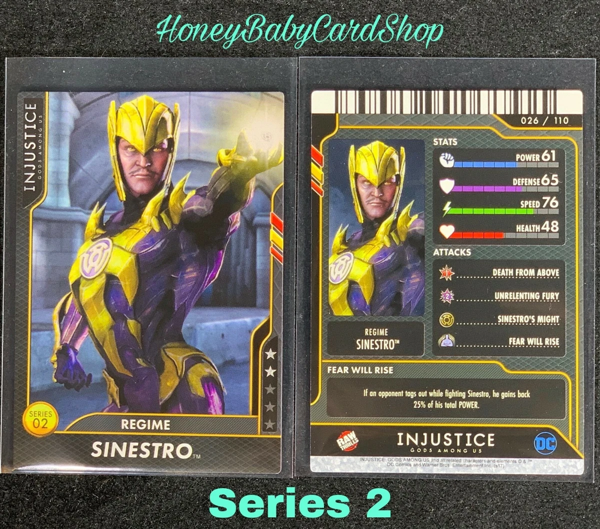 Injustice Sinestro Regime