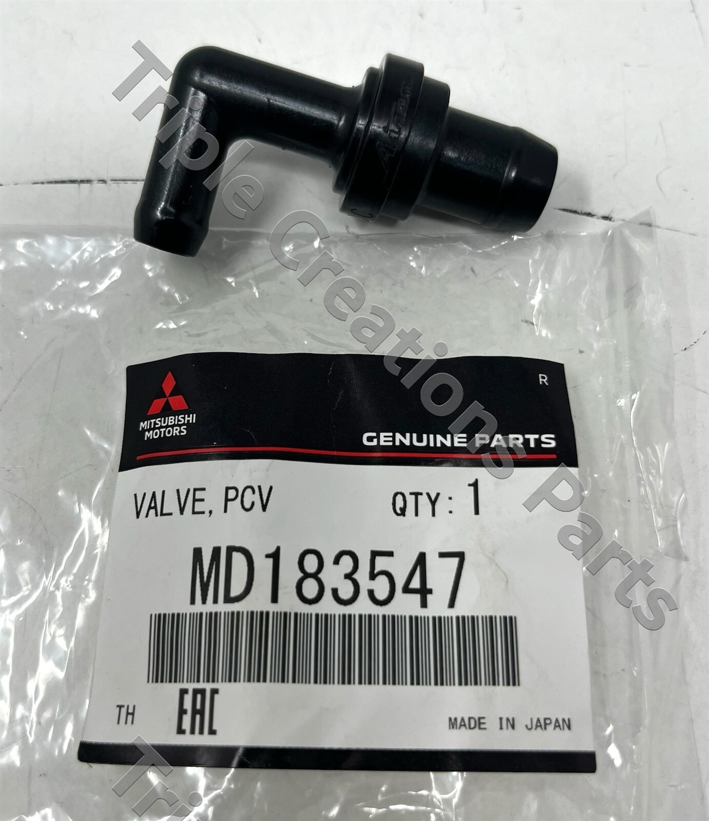 Genuine Mitsubishi MD183547 Valve Pcv OEM | eBay
