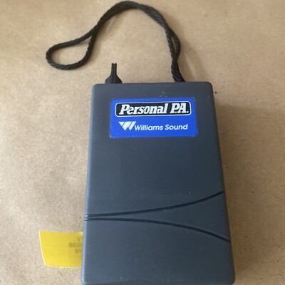 Williams Sound R7-4 Personal P.A. FM Receiver | eBay