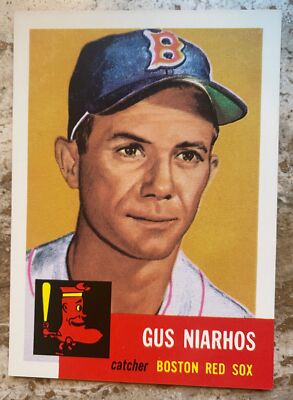 Gus Niarhos 2003 Topps Baseball Archives Card #63 Boston Red Sox ...