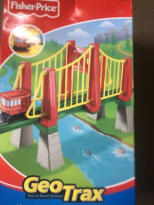 Yr 2005 Geo Trax Rail & Road System SKY HIGH SUSPENSION BRIDGE with ...