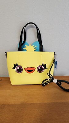 NEW & CUTE Disney Pixar Toy Story Tote Bag Handbag Purse Ducky & Bunny ...