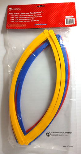 Sorting Circles by Learning Resources Set of 6 20" Diameter Collapsible ...