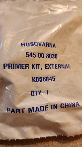 GENUINE OEM HUSQVARNA POULAN WEEDEATER CRAFTSMAN 545008030 PRIMER KIT ...