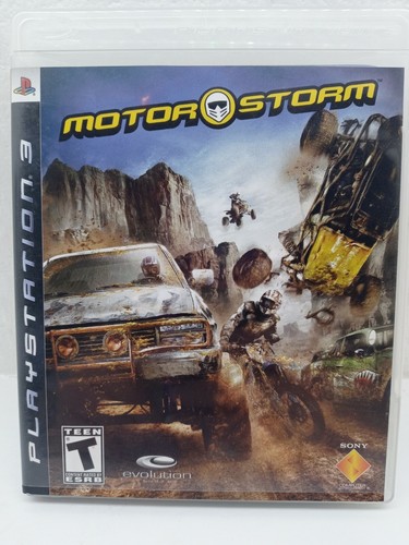 MotorStorm (Sony PlayStation 3, 2007) Racing, OffRoad, Dirt Bikes, Big ...