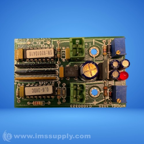 Control Concepts C1000323 Single Phase AC Analog SCR PC Board 8743 | eBay